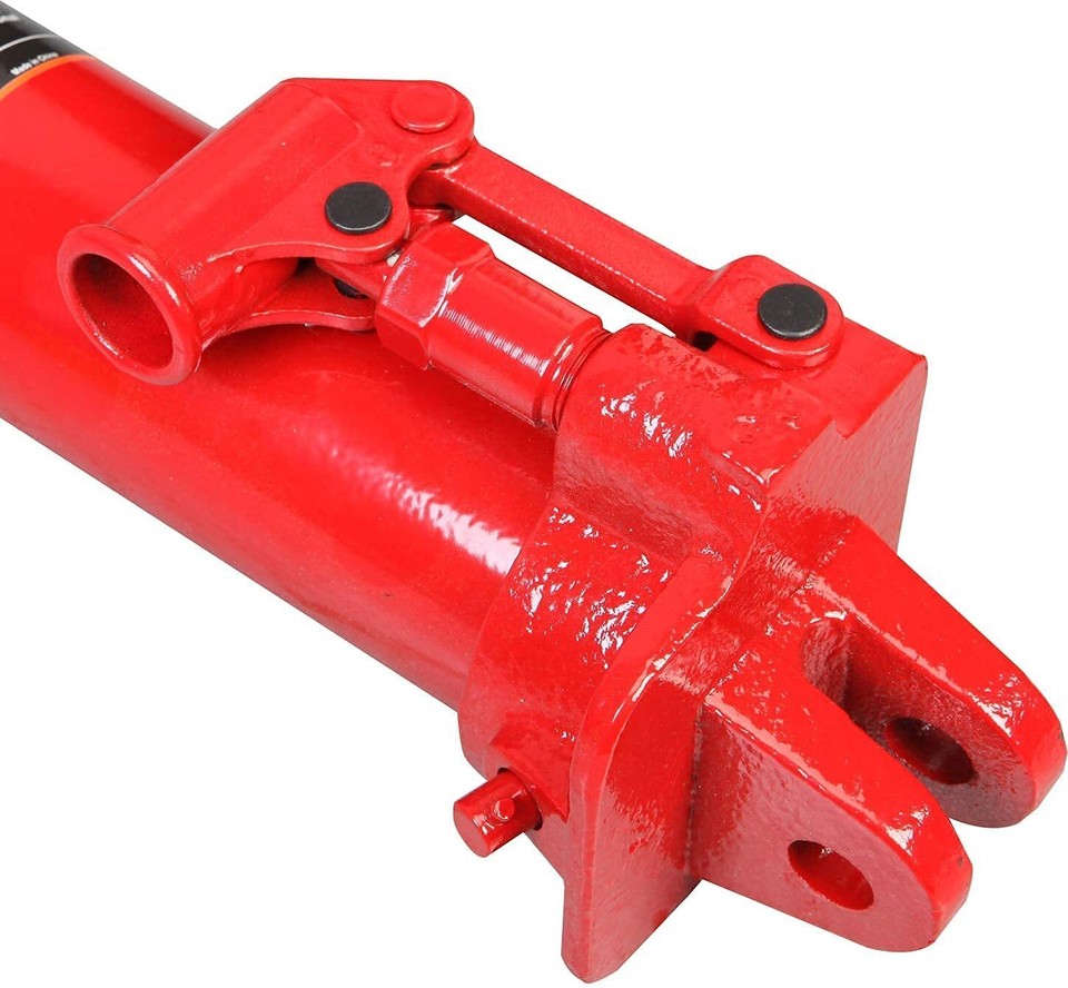 BIG RED 8Ton Long Ram Jack Clevis Base Garage Cranes, Engine Hoists | eBay