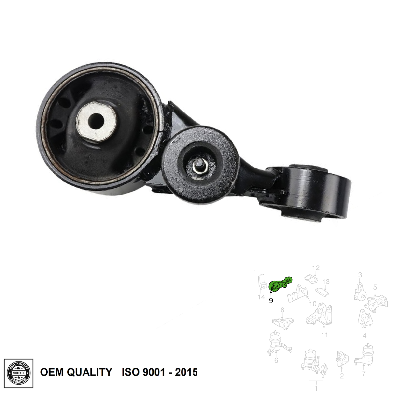 Engine Torque Strut Mount for Toyota Sienna 2007 - 2010 3.5L V6 2WD ...