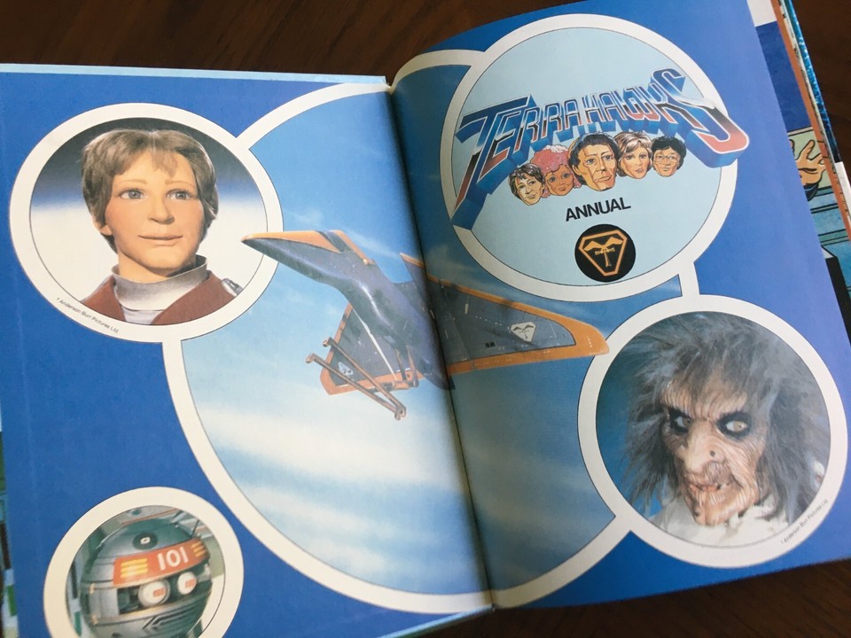 Gerry Anderson & Christopher Burr's TERRAHAWKS Annual 1984 Hardback | eBay