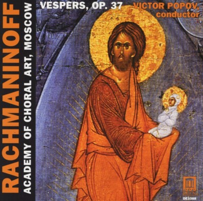 CD Victor Popov, Academy of Choral Art Moscow - Rachmaninoff Vespers ...