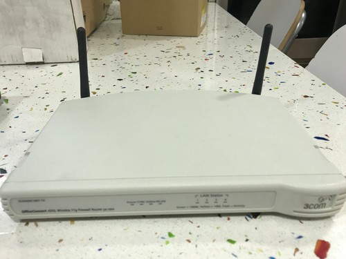 Router 3COM Officceconnect ADSL Wireless Wifi 11G Firewall Router | eBay