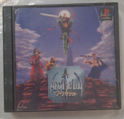 Arc the Lad PS1 Japan Import SCPS 10008 US Seller - Heavy Case Damage ...