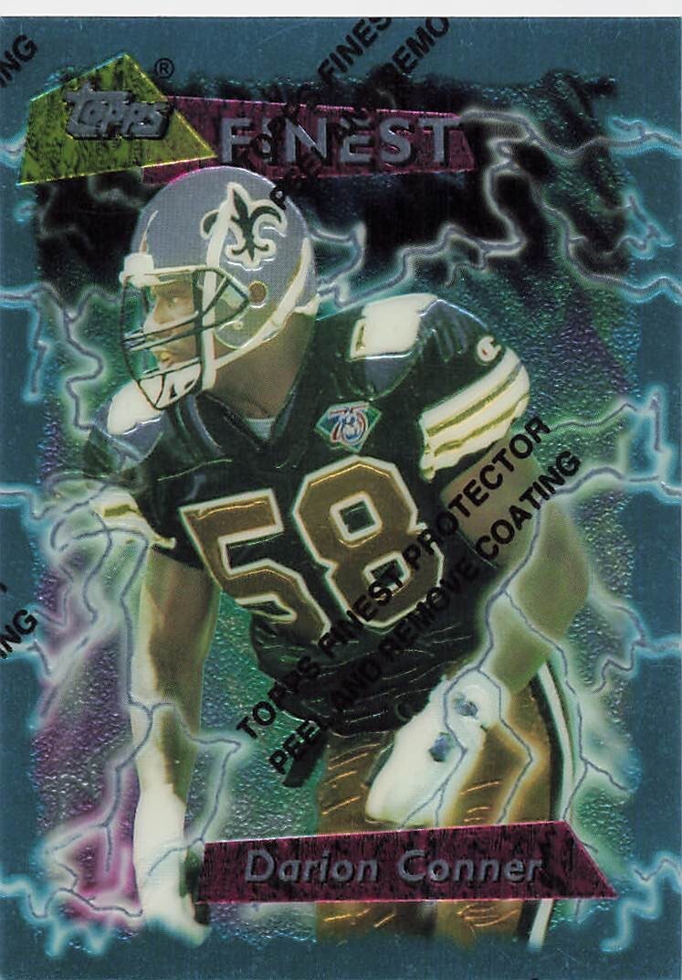 DARION CONNER 1995 TOPPS FINEST FOOTBALL #76 | eBay