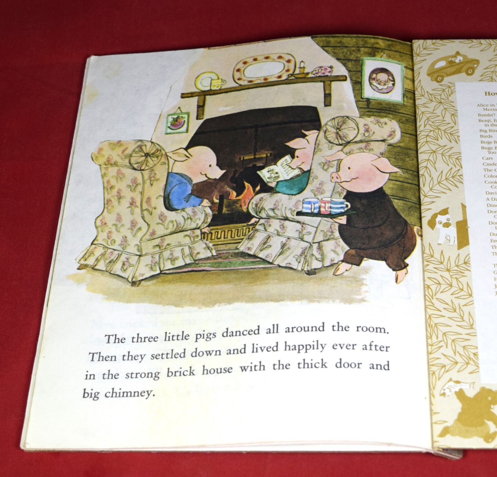 Little Golden Book Three Little Pigs | eBay