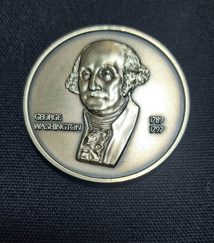 George Washington First President 1789-1797 Souvenir Medal Coin Token ...