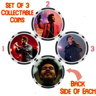 THE WEEKND - 2023 BILLBOARD TOP 100 ARTIST - COLLECTABLE COIN SET SET ...