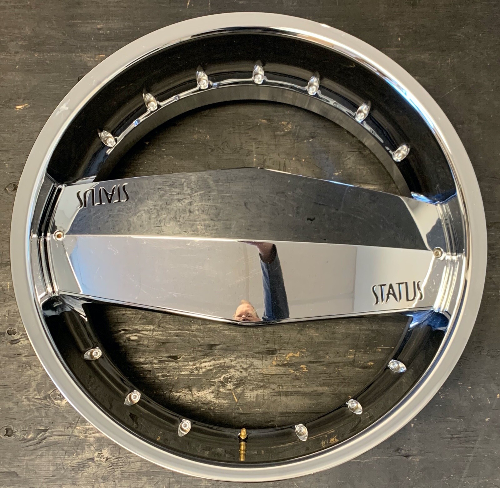 Status Grinder Chrome Wheel Rim + Cap 24" (Single) | eBay