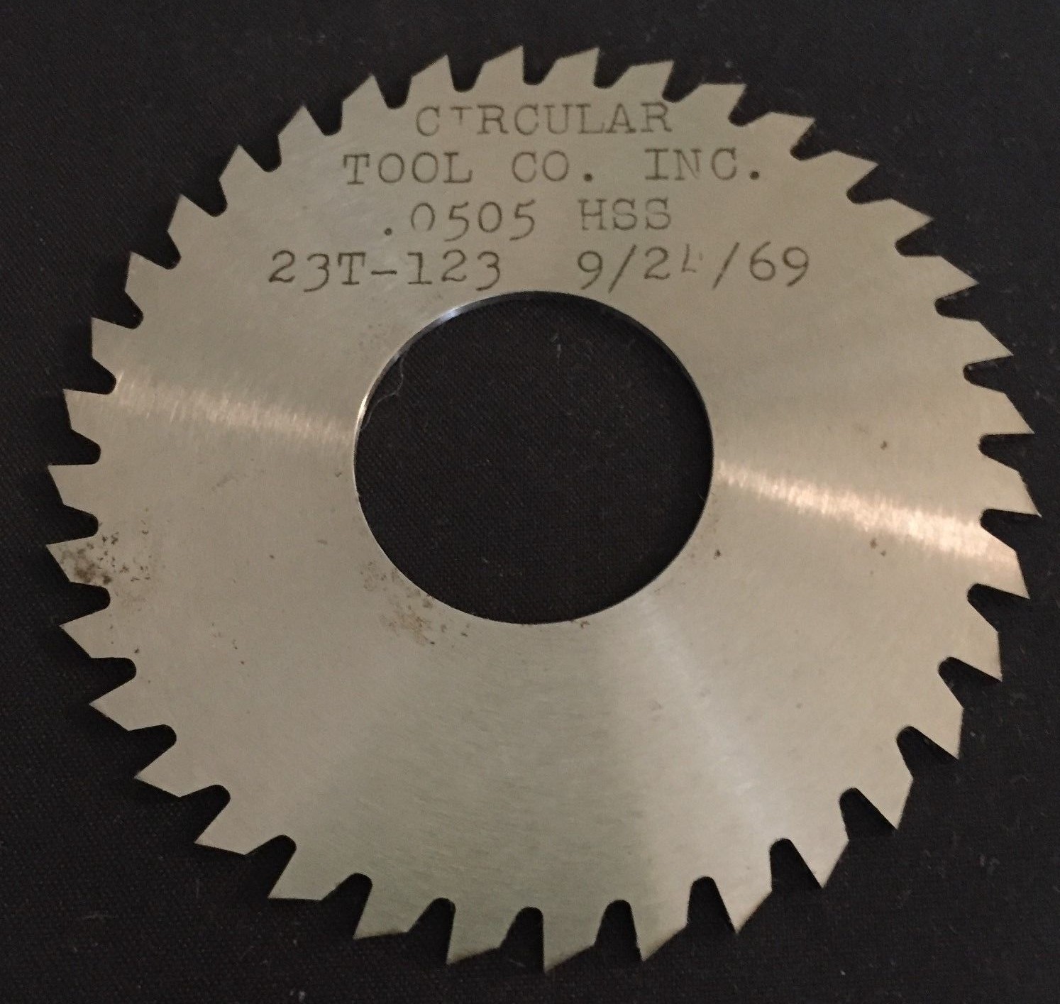 Circular Tool Co. 2-3/4 x 0.0505 x 1 40T HSS Slitting Slotting Saw ! | eBay
