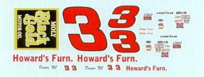 Winscals #3 Moly Black Gold Laguna Bobby Isaac Nascar decal | eBay