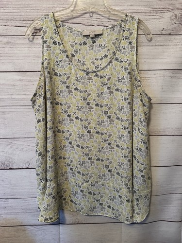 Loft Brand Womens Size XL X-Large Print Blouse | eBay