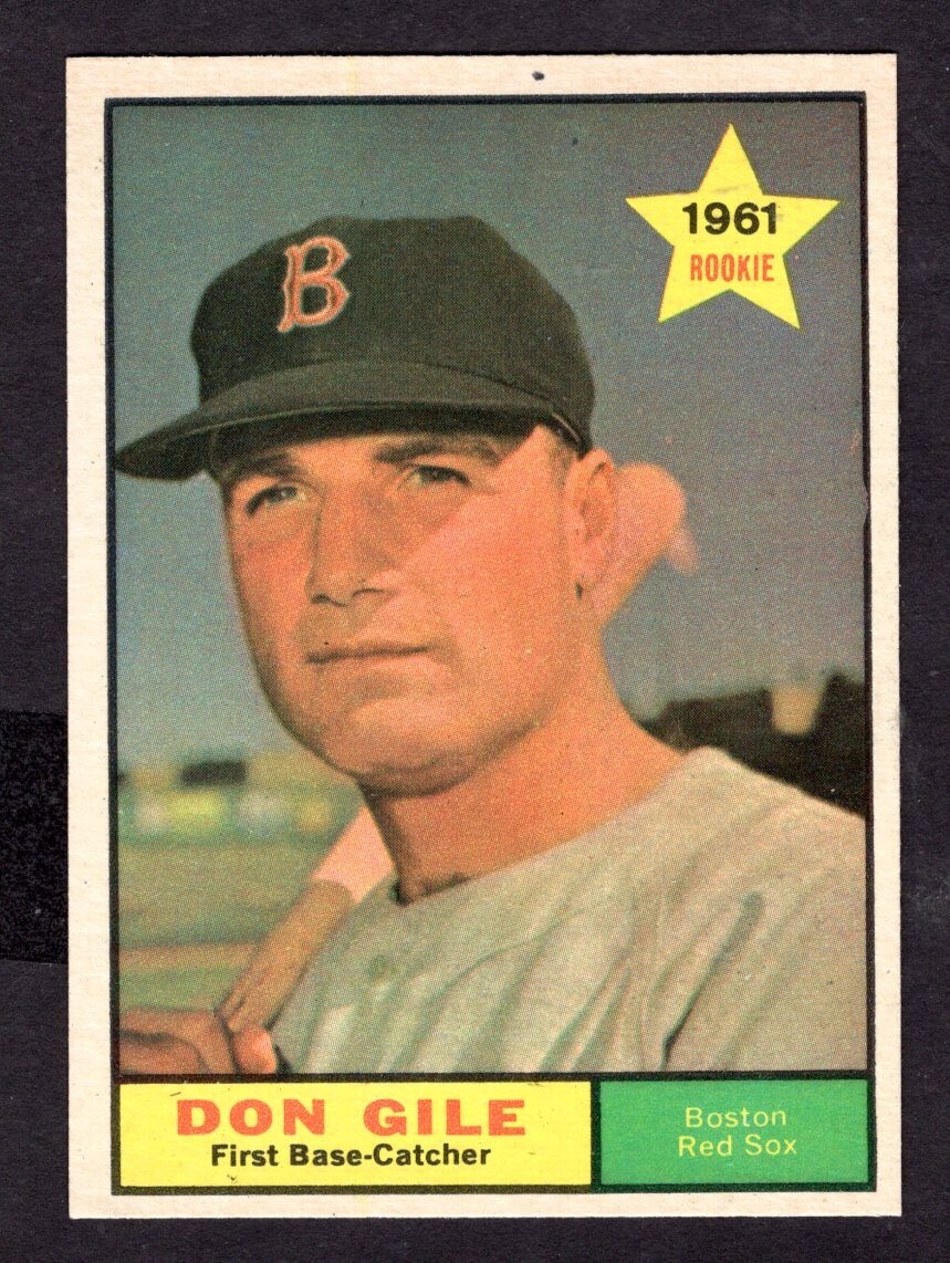 1961 TOPPS DON GILE CARD NO:236 NEAR MINT CONDITION | eBay