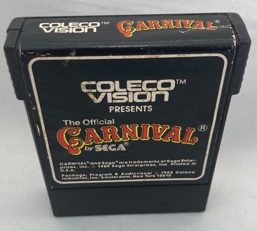Carnival for ColecoVision Clean and Tested | eBay