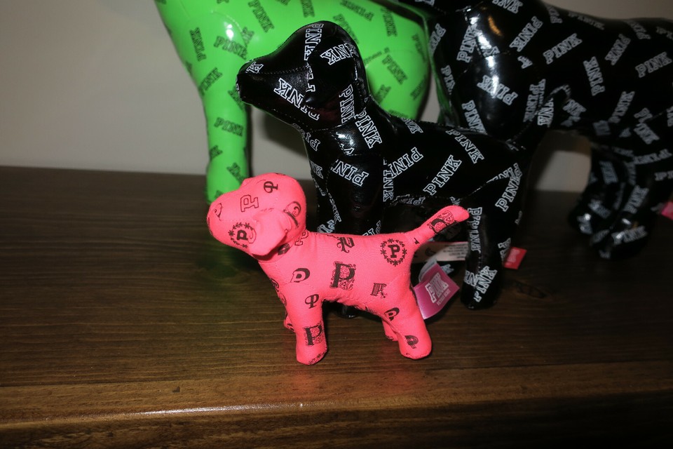 1x Victoria's Secret PINK MINI DOG *YOU CHOOSE* Assorted COLLECTIBLE ...