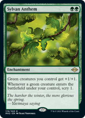 1x Sylvan Anthem NM-Mint, English - Modern Horizons 2 MTG | eBay
