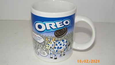 Nabisco OREO Cookie Moo More Milk! Ceramic Coffee Mug - Houston Harvest ...