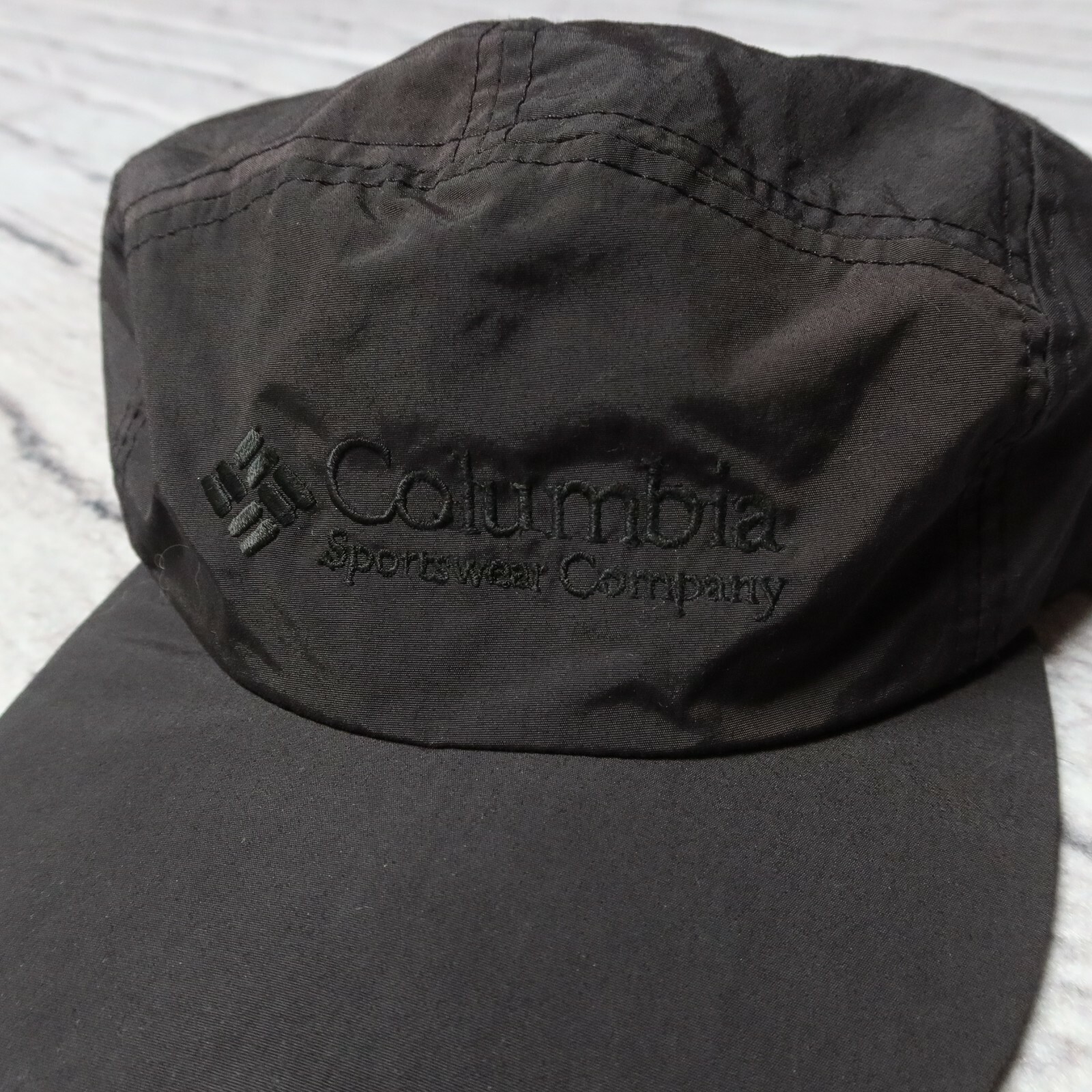 Vintage 90s Columbia Logo Waterproof Hat Cap Made in USA | eBay