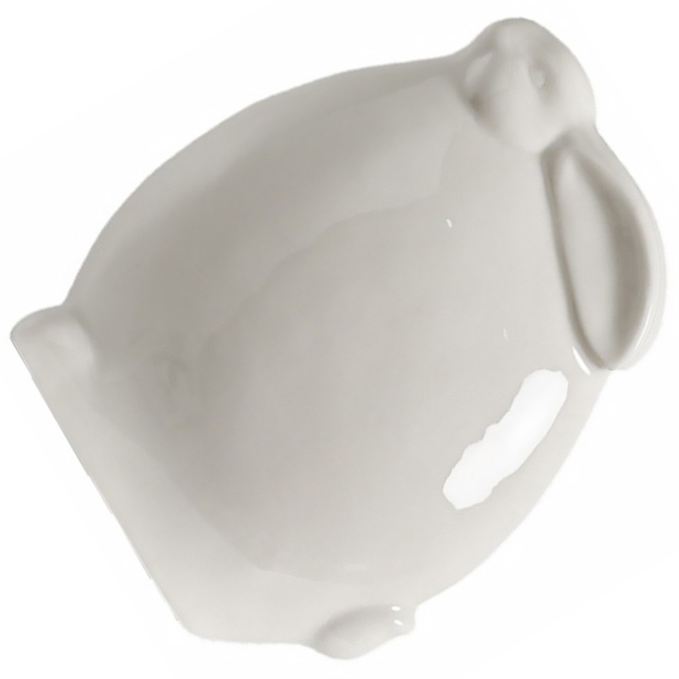 Adornment Ceramic Ornament White Bunnies Decorative Bunny | eBay UK