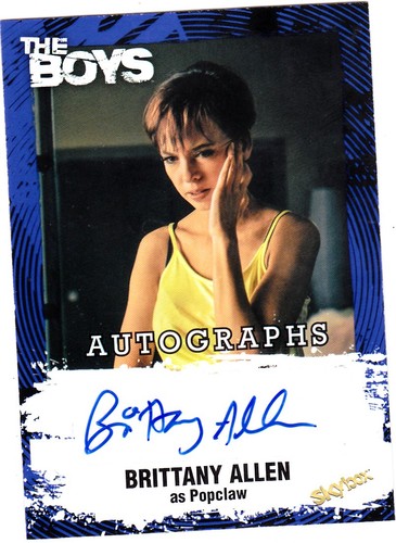 Brittany Allen as Popclaw 2025 Skybox The Boys Season 1 &2 Auto | eBay