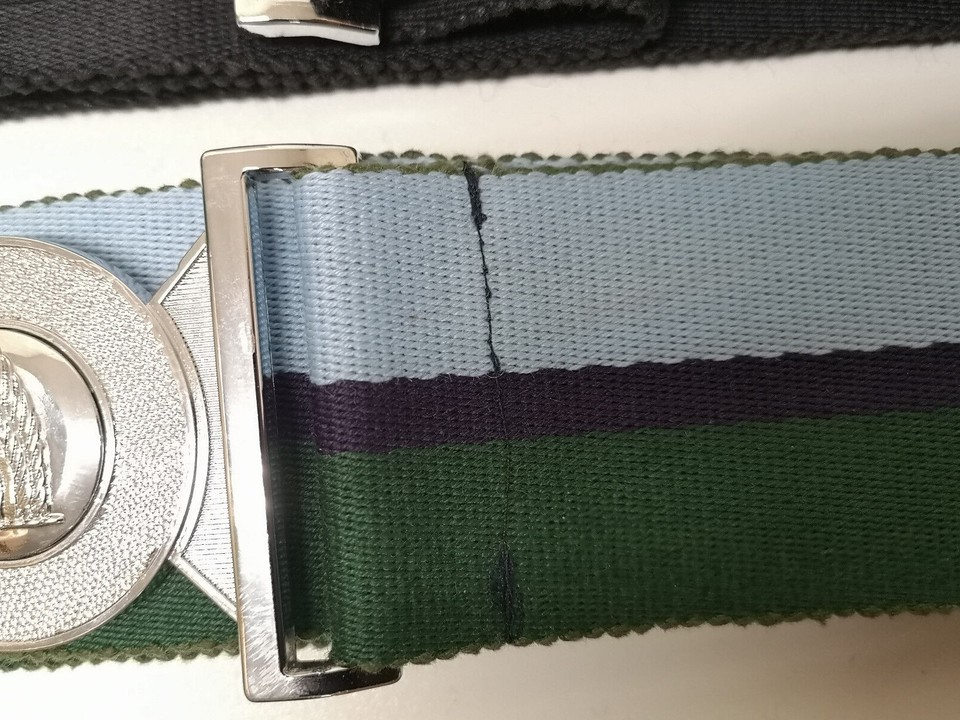 Army Stable Belts British 24 Air Mobile Brigade Buckle Various ...