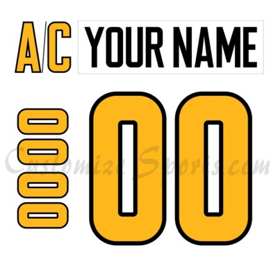 Cape Breton Eagles Customized Number Kit For 2020-Present Away Uniform ...
