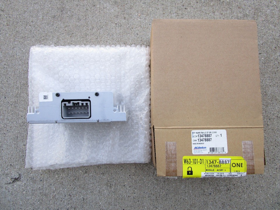 2016 CHEVY MALIBU AC / DC ACCESSORY POWER CONTROL MODULE OEM NEW P/N ...