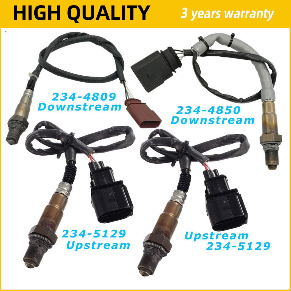 Set of 4 Upstream & Downstream 02 Oxygen Sensor For VW Touareg 2004 ...