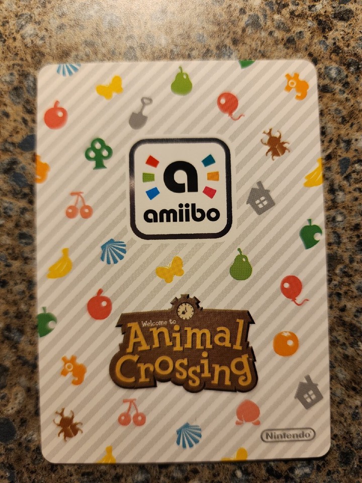 TIANSHENG # 435 Animal Crossing Amiibo Card SERIES 5 MINT NEVER SCANNED ...