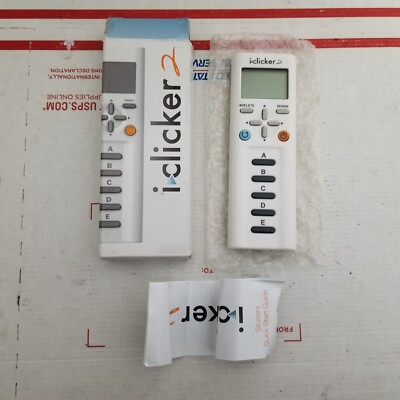 iClicker 2 Remote Control Student Classroom Response System Tested ...