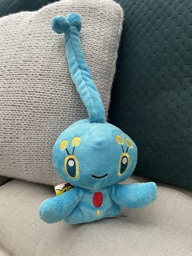 POKEMON MANAPHY 6" Blue Plush Toy Stuffed Animal JAKKS Pacific Nintendo ...