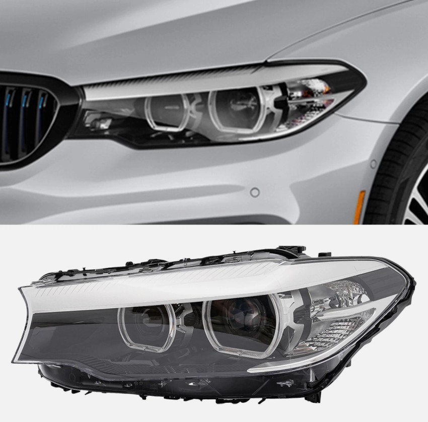 Full LED Headlight Headlamps Driver Side For BMW 2017-2020 5 Series G30 ...