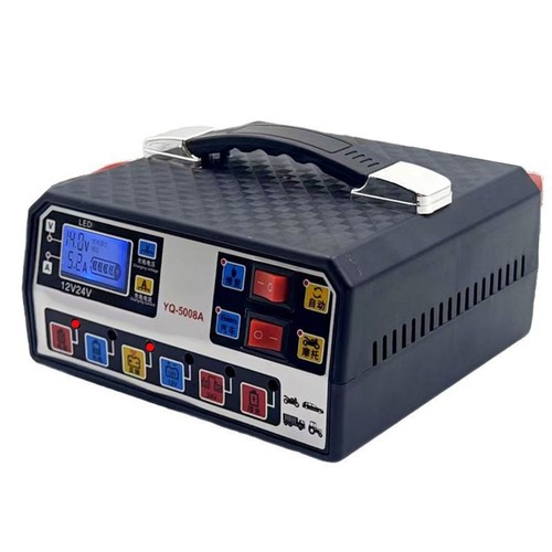 Intelligent Pulse Repair Car Battery Charger 12V 24V with High Power ...