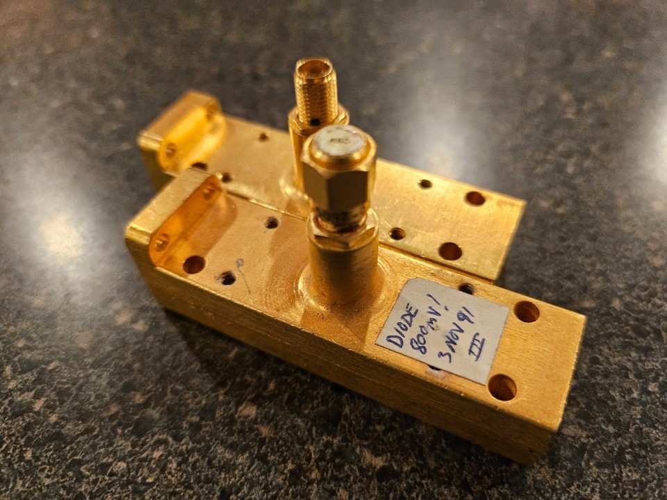 Tektronix WR-28 Ka Band 26.5-40GHz Waveguide Mixers (2) ** Parts ...