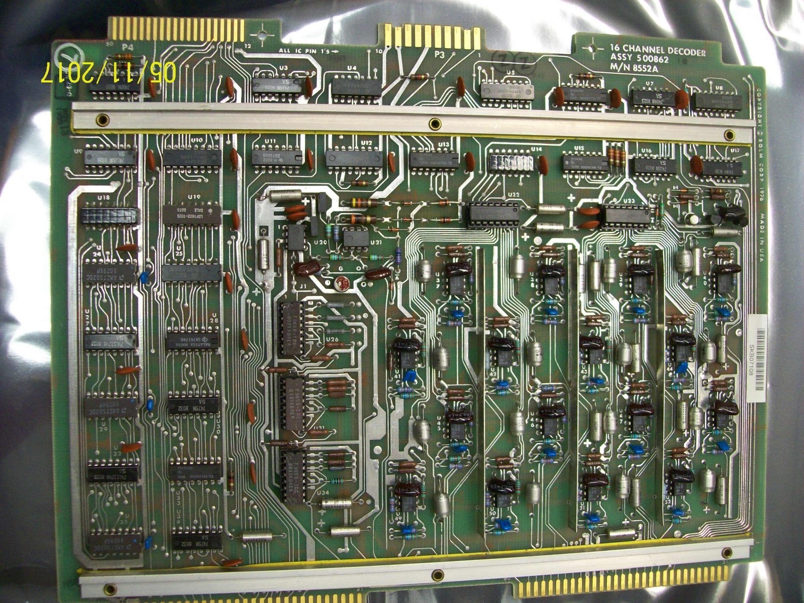 16-CHANNEL DECODER CIRCUIT BOARD 500862 | eBay