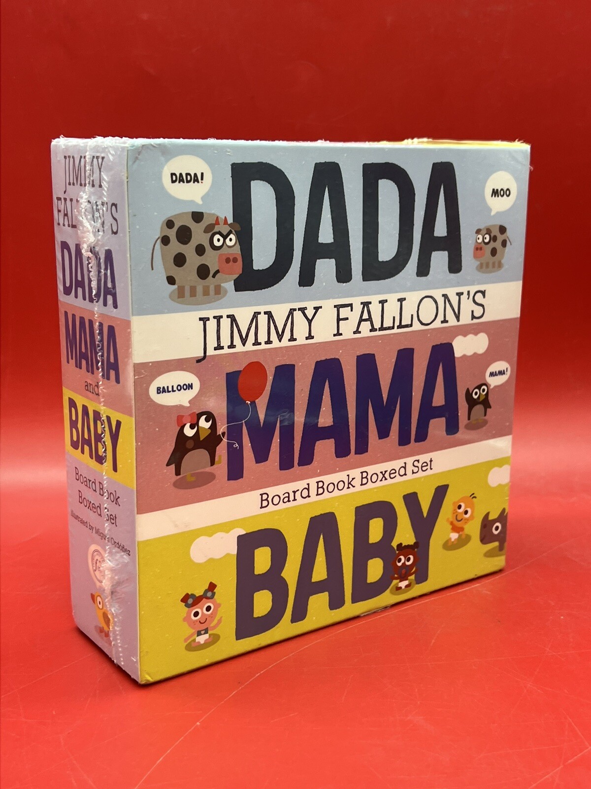 Jimmy Fallon's DADA, MAMA, and BABY Board Book Boxed Set by Jimmy ...