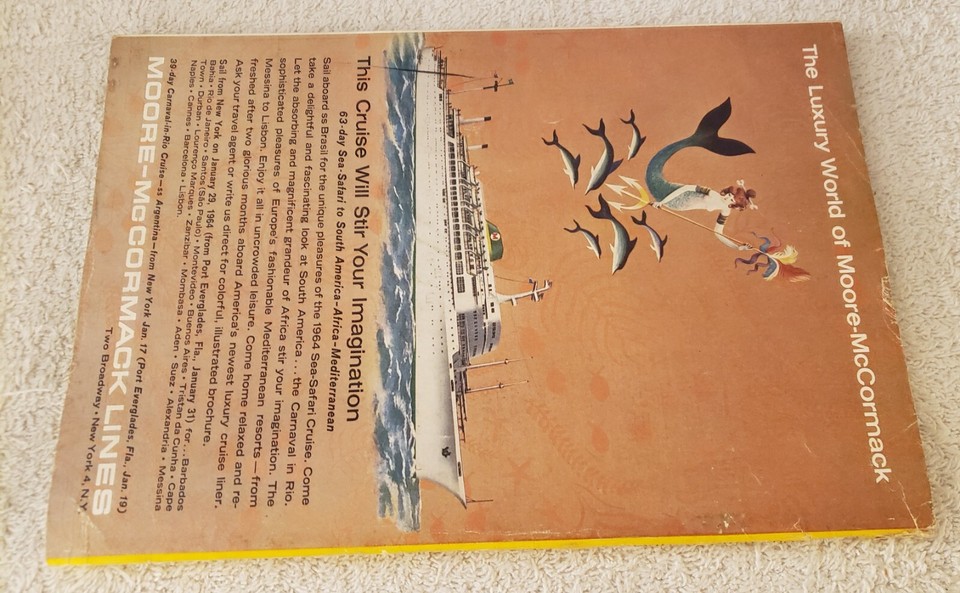National Geographic August 1963 First Jane Goodall Issue Magic Walt ...