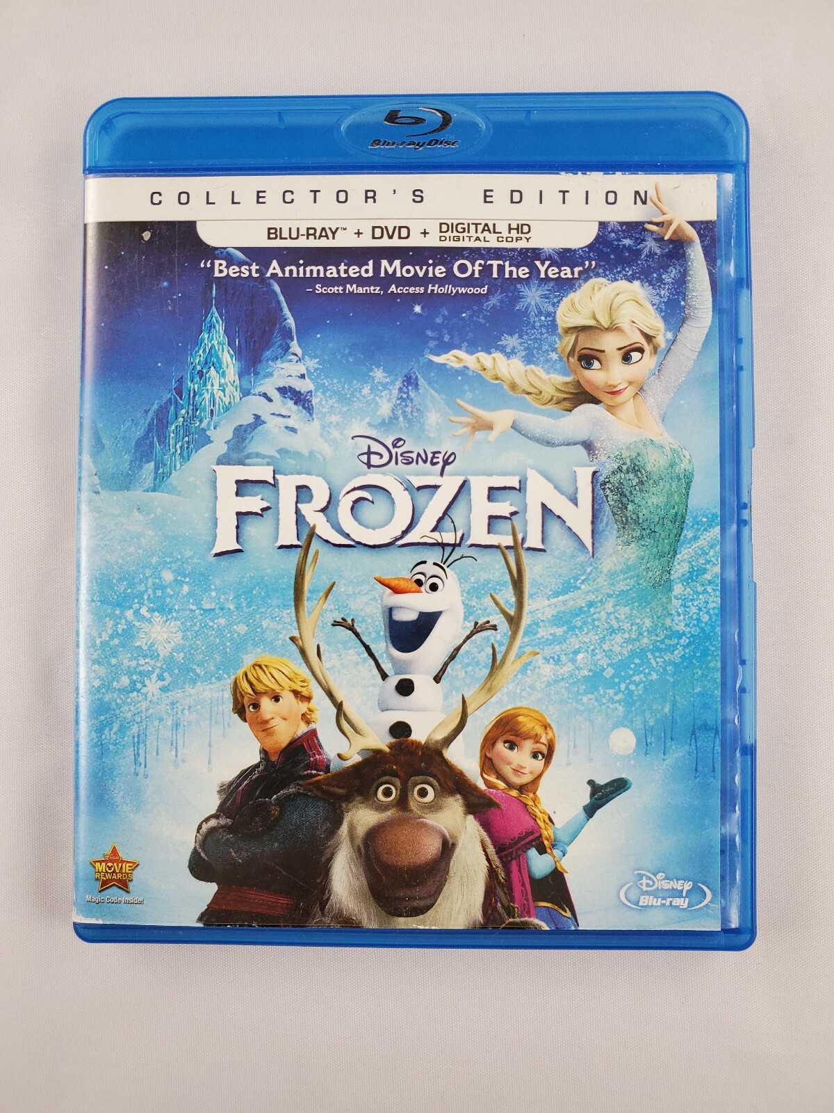 Frozen Blu Ray Disc