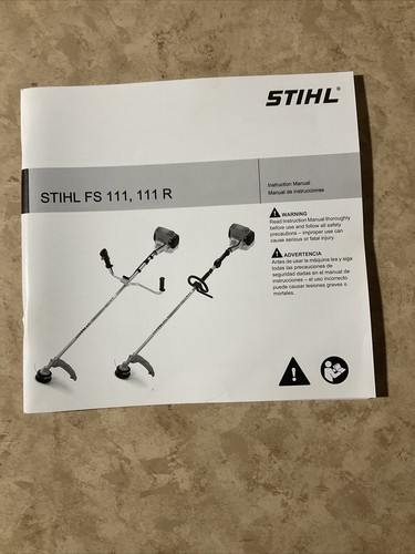 Stihl FS111, FS111R Trimmer Operators, Instruction Manual | eBay