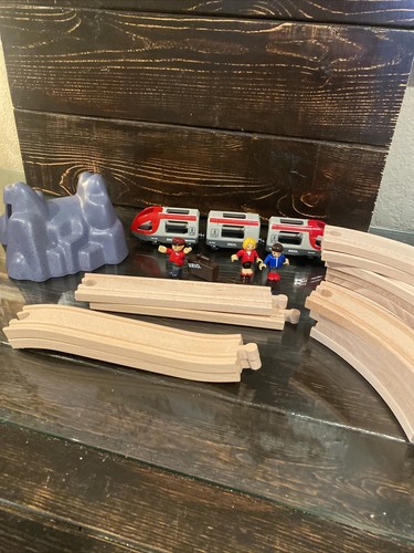 Brio subway monorail cars train conductor luggage and tracks all brio ...