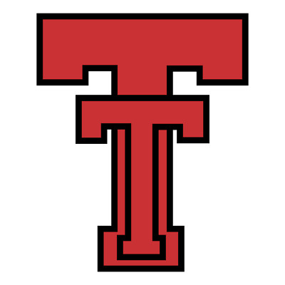 Texas Tech University Red Raiders sticker logo NCAA weatherproof bumper ...