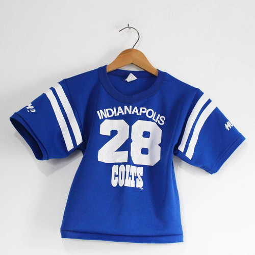 Vintage Kids Indianapolis Colts Football Jersey T Shirt Youth Small | eBay