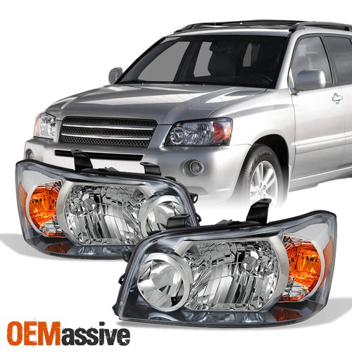 Fits 2004 2005 2006 Highlander Base | Limited | Sport Headlights Left ...
