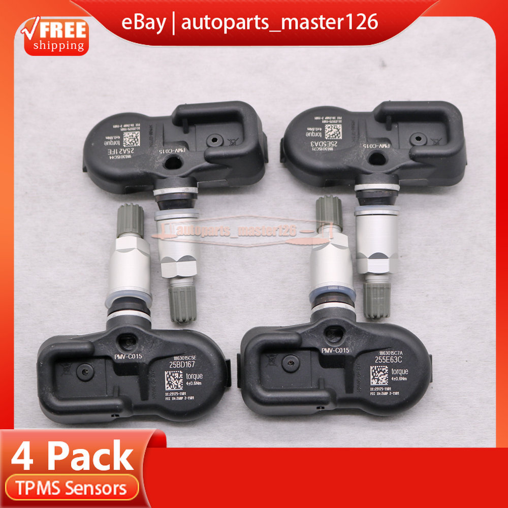4x TPMS PMV-C015 TIRE PRESSURE SENSOR For Toyota Camry Avalon 42607 ...