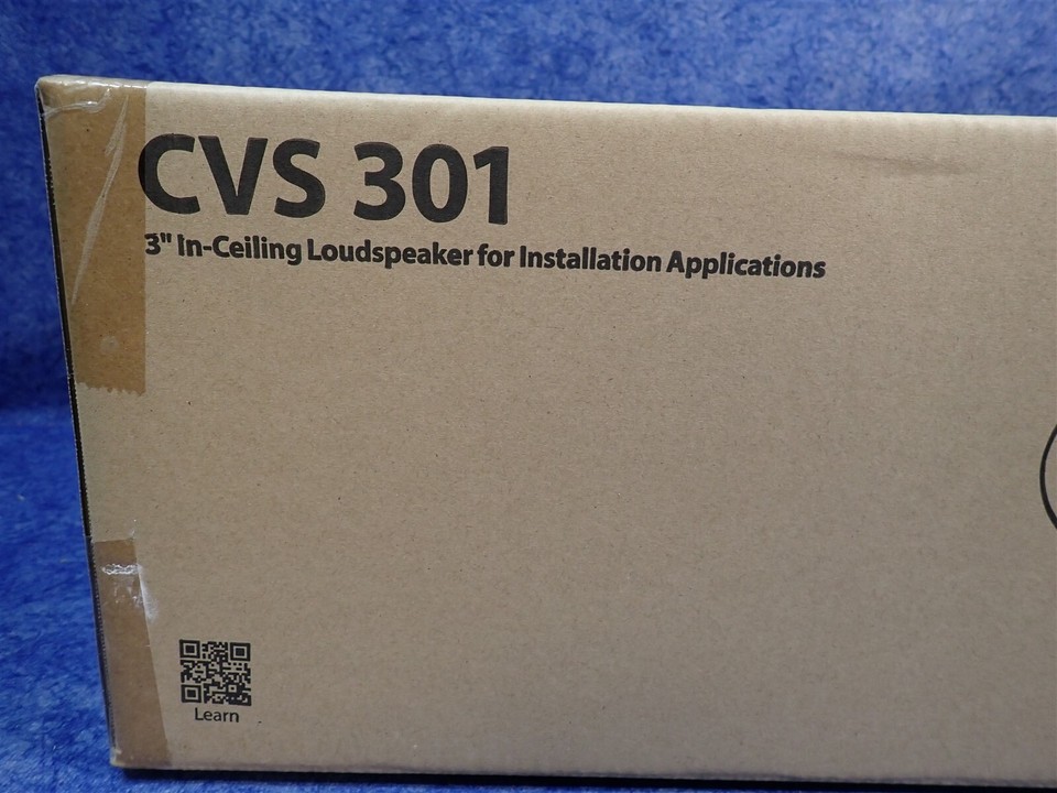 NEW Tannoy CVS 301 3" In-Ceiling Loudspeaker Pair, White | eBay
