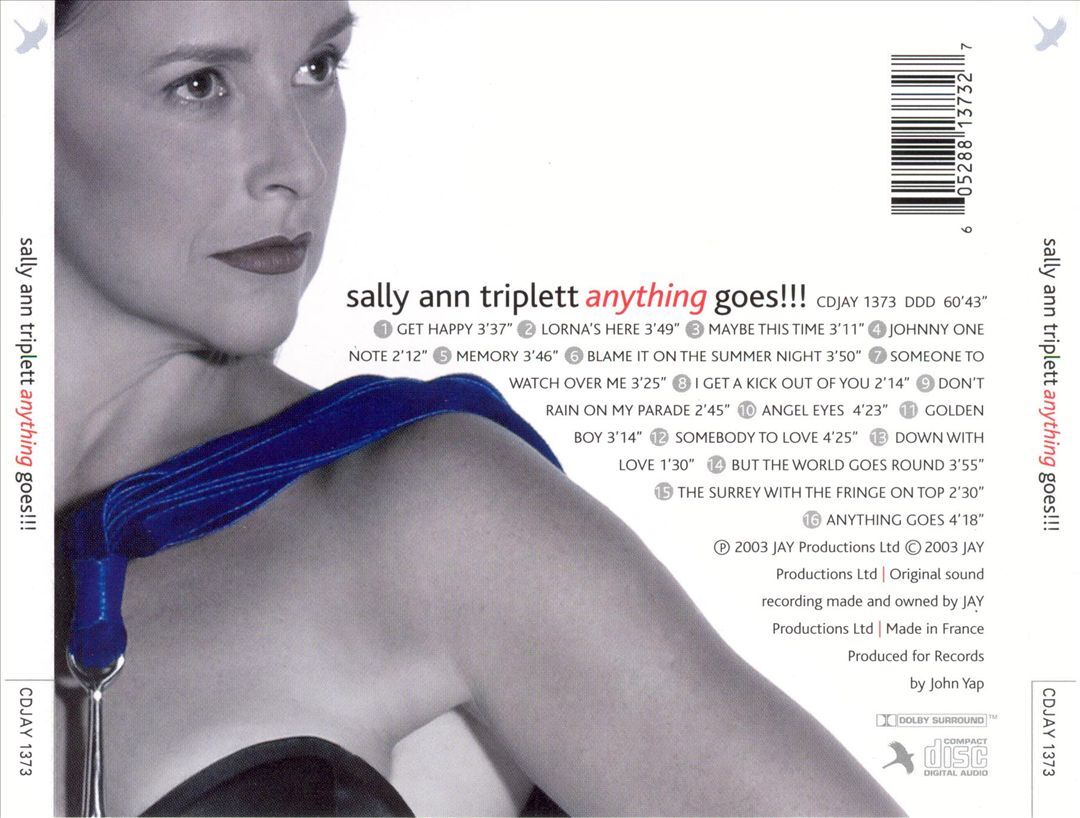 SALLY ANN TRIPLETT ANYTHING GOES NEW CD 605288137327 | eBay