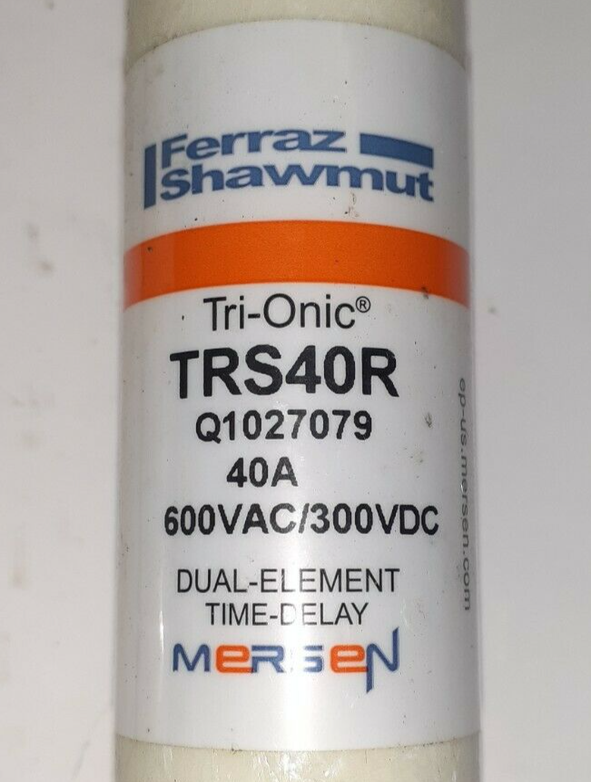 FERRAZ SHAWMUT TRS40R FUSES, LOT OF 4 | eBay