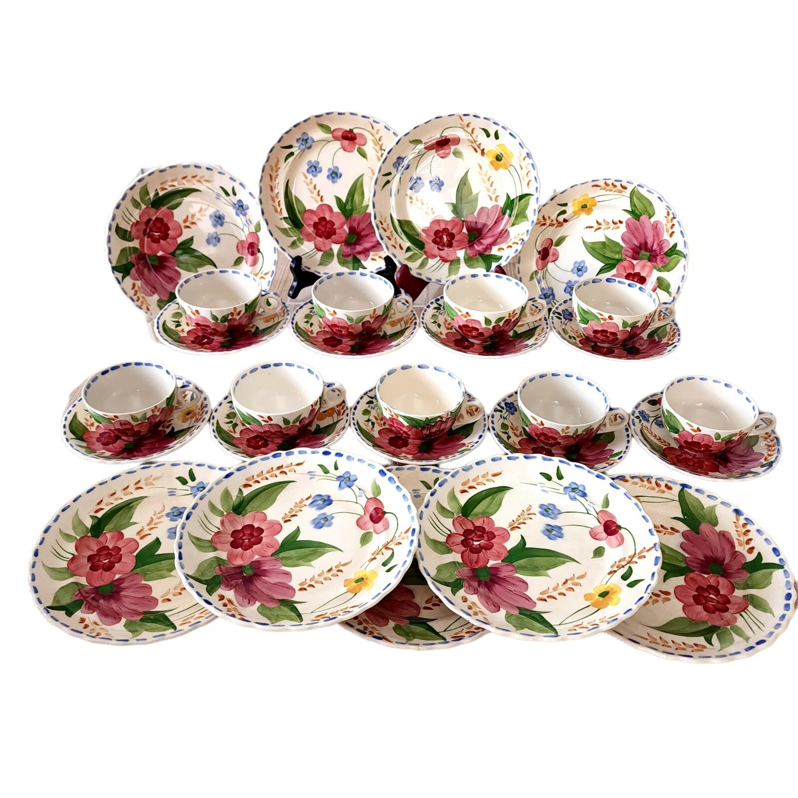 SOHO POTTERY Solian Ware Cobridge 27 Piece Place Setting England | eBay