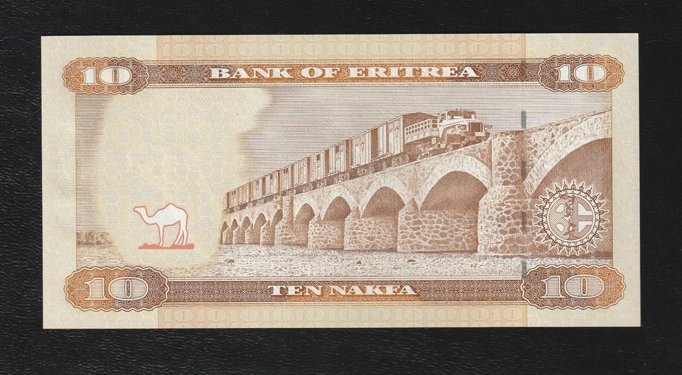 Eritrea 10 Nakfa, P-11, 2012, UNC Banknote, Serie-AA29 | eBay