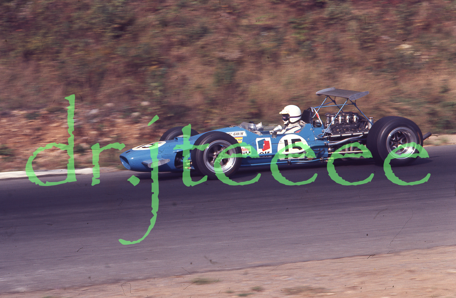 1968 CANADIAN GP Johnny Servoz-Gavin MATRA - 35mm Racing Slide | eBay