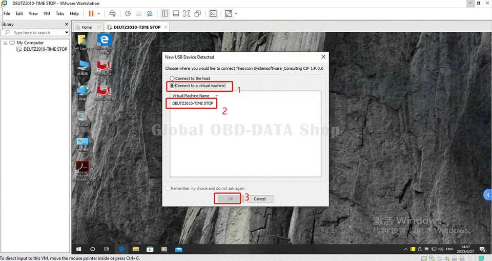 FOR DEUTZ DECOM DIAGNOSTIC TOOL INTERFACE AND CABLES ONLY FAST EXPRESS ...