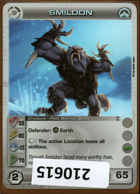 (210615) SMILDON 55/80/45/70/65 (3 Max Stats) Super Rare ALLIANCE ...